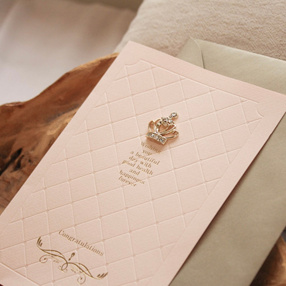 Congratulations Crown - Greeting Card – Hanji Gifts