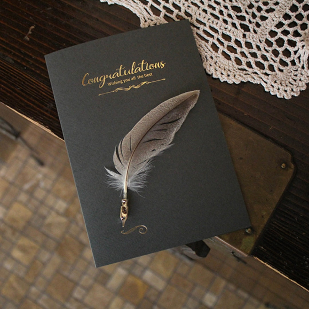 Fountain Pen Congratulations - Greeting Card – Hanji Gifts