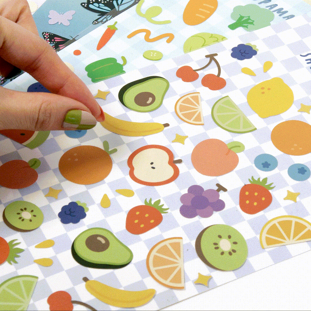 Butterfly Sticker Sheet - AmandaRachLee – Hanji Gifts