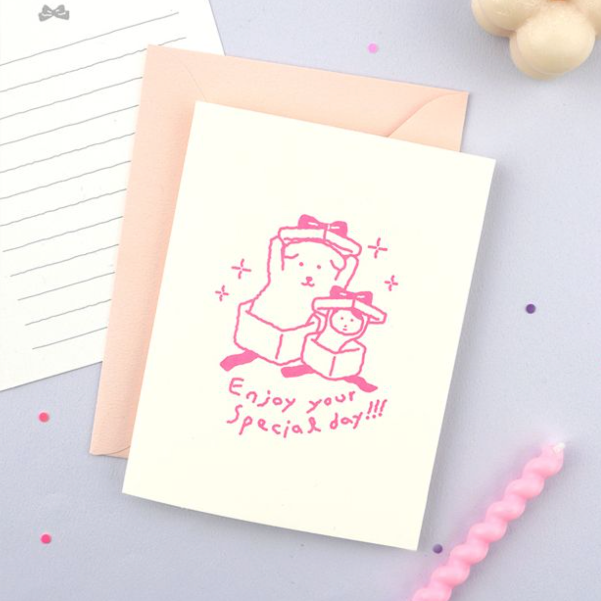 Mongsilmeongnyang - Greeting Card – Hanji Gifts