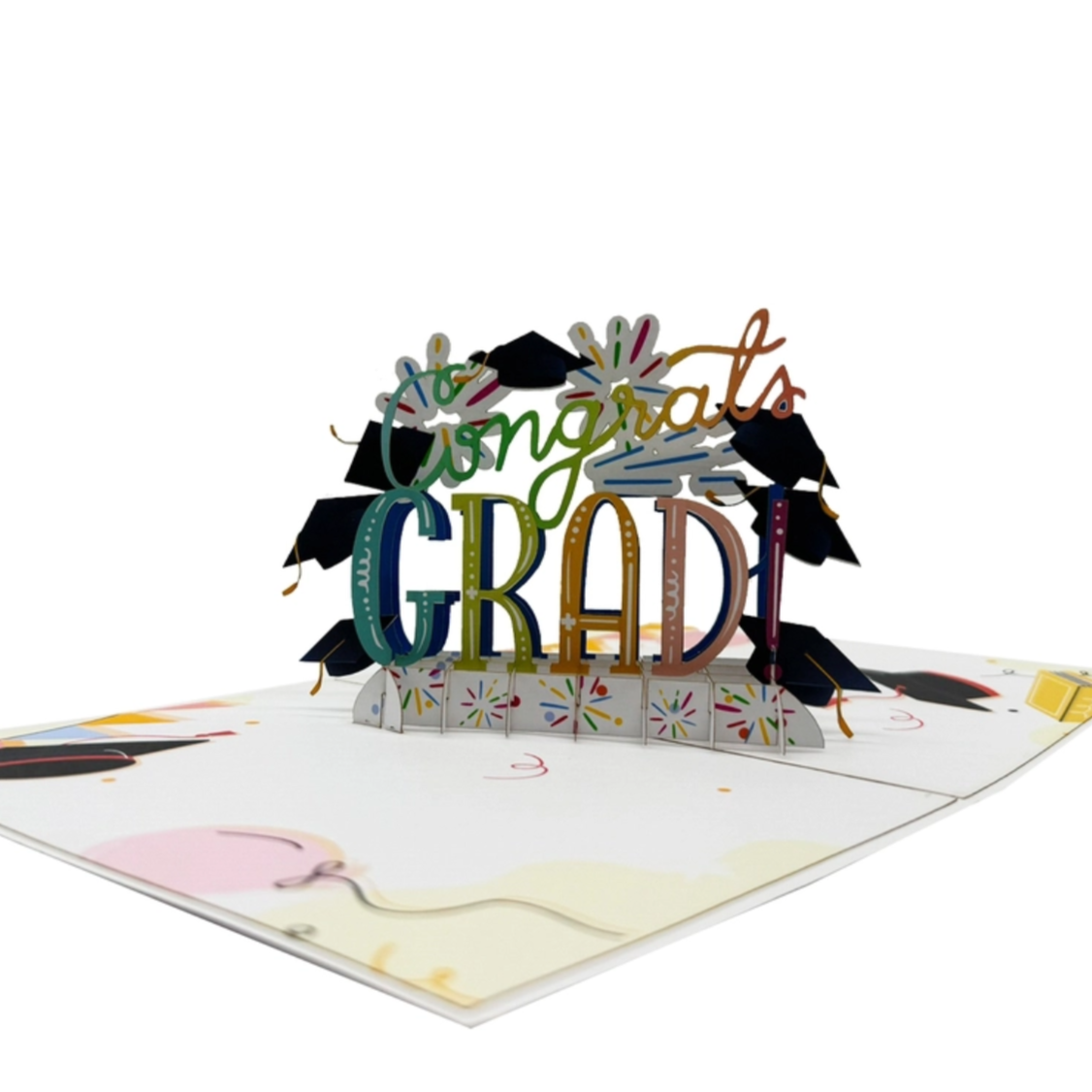 Congrats GRAD! - Pop Up Card – Hanji Gifts