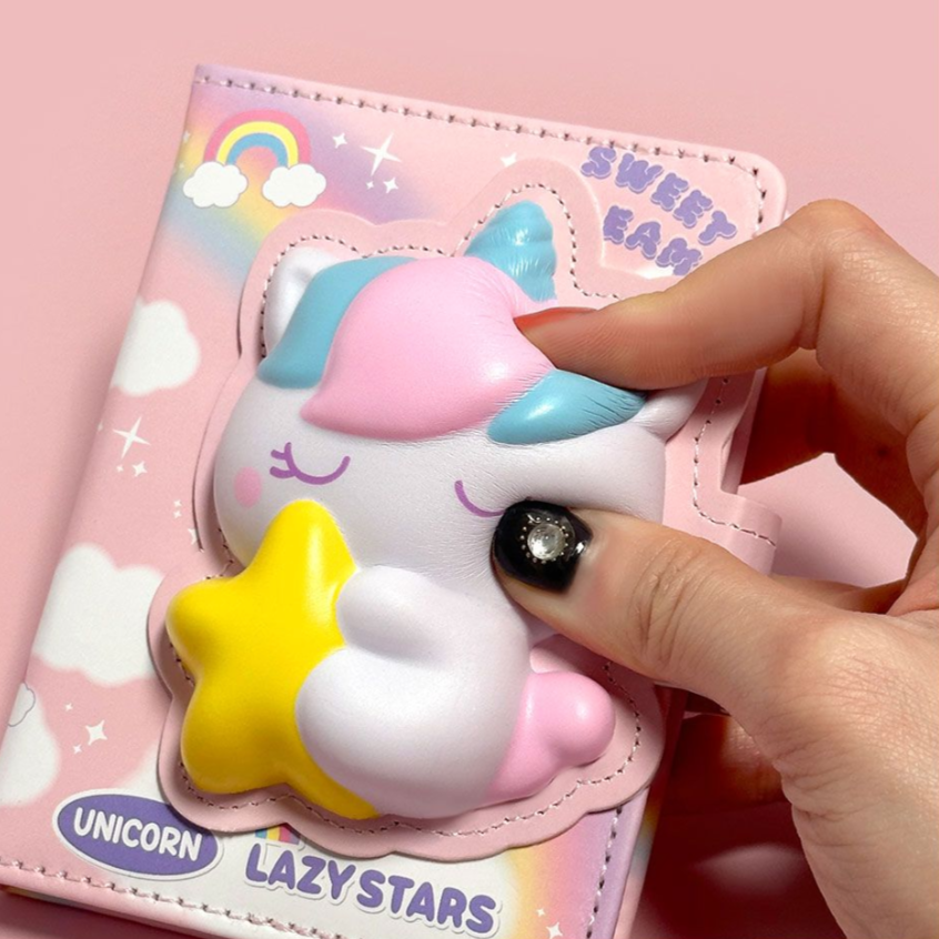 Lazy Star - Squishy Mini Diary – Hanji Gifts