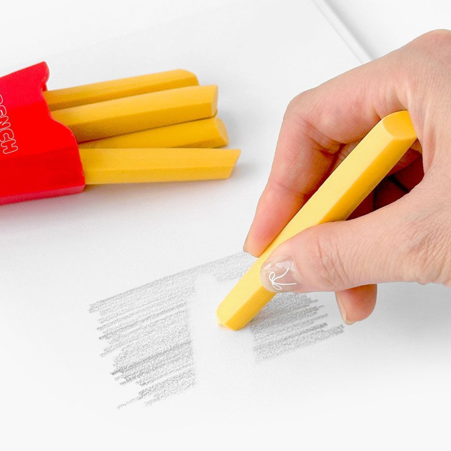 French Fries Erasers – Hanji Gifts