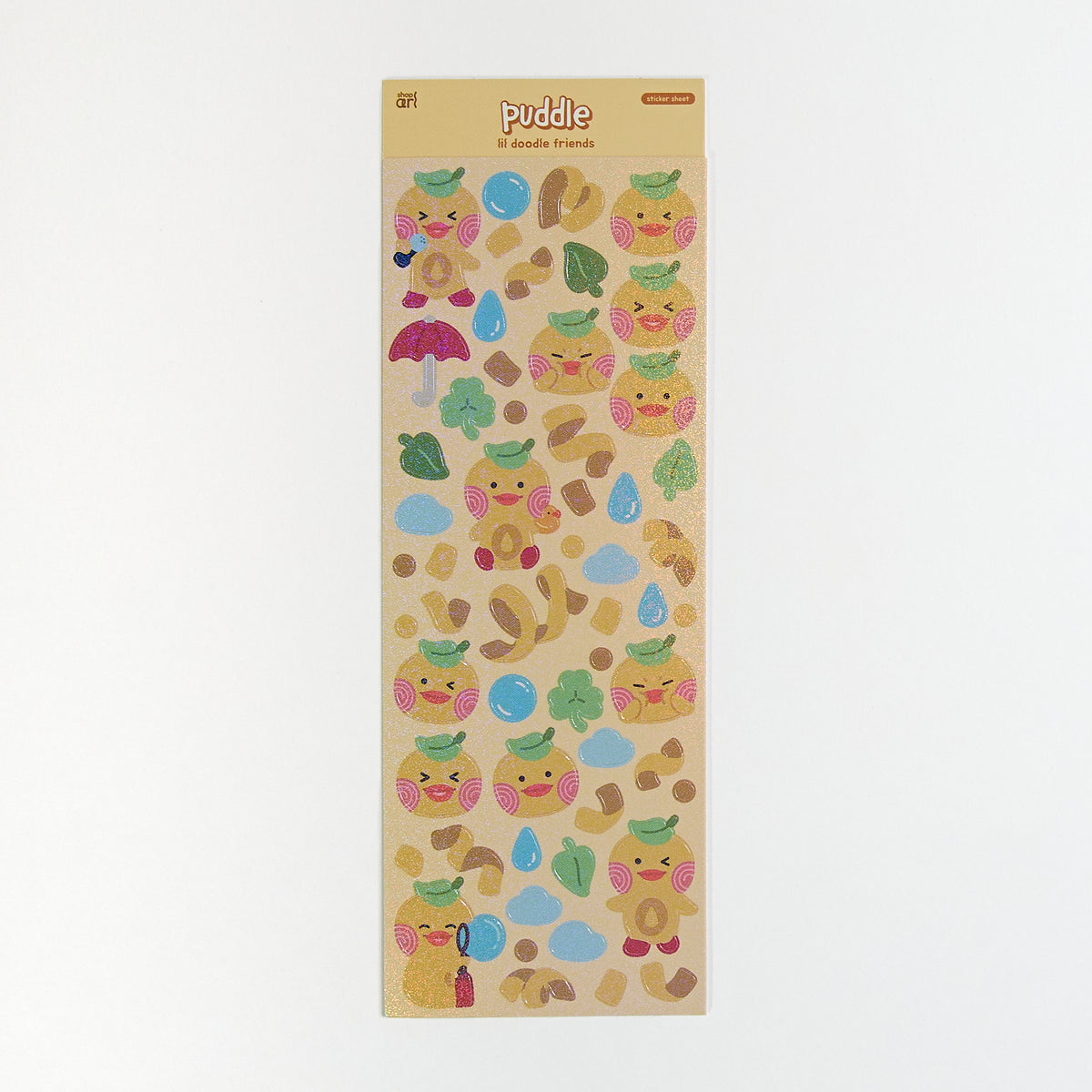Lil Doodle Friends Sticker Sheet - Puddle – Hanji Gifts