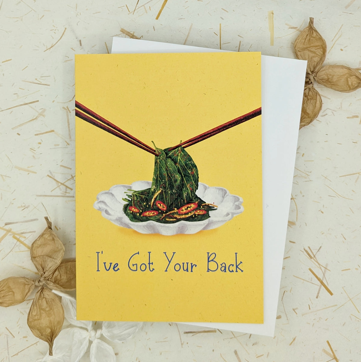 I've Got Your Back - Greeting Card – Hanji Gifts