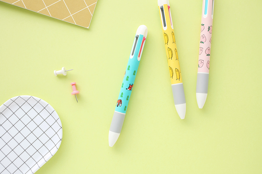 "Jam Jam" 4 Colour Ball Point Pen – Hanji Gifts